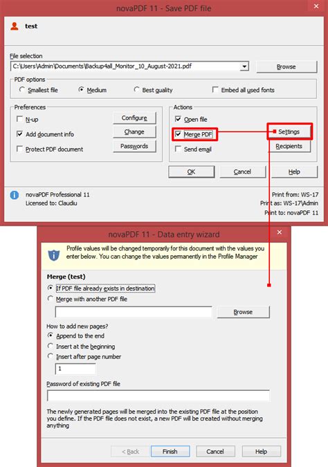 Merge PDF Files With NovaPDF NovaPDF