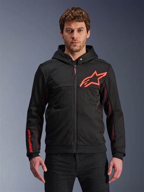 Chrome Air Sport Hoodie Motorcycle Hoodie Alpinestars®