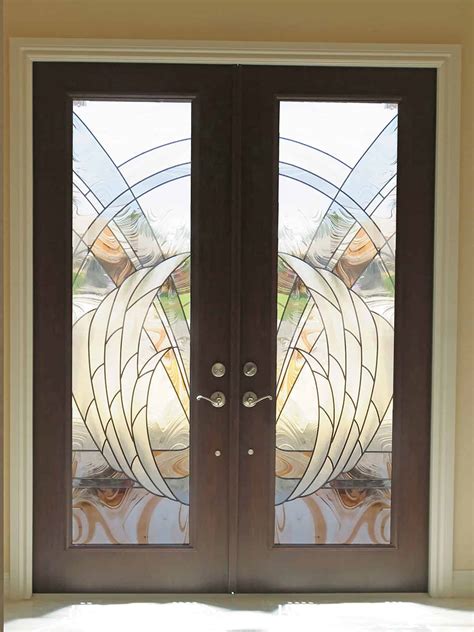 Custom Glass Door Inserts Glass Design Fort Myers And Naples Fl