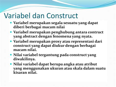 Variabel Penelitian Metode Penelitian Sosialpptx