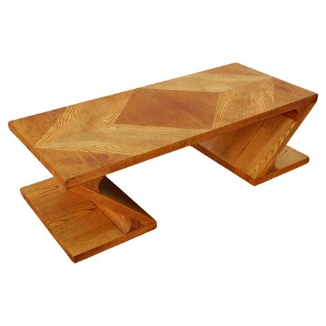 Spectacular Mid Century Modern Zig Zag Coffee Table For Sale At 1stdibs