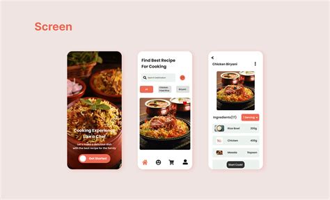 Food App Food Recipe App Ui Design On Behance