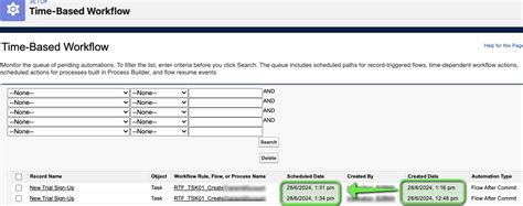 visual workflow unexpected record triggered scheduled path behavior