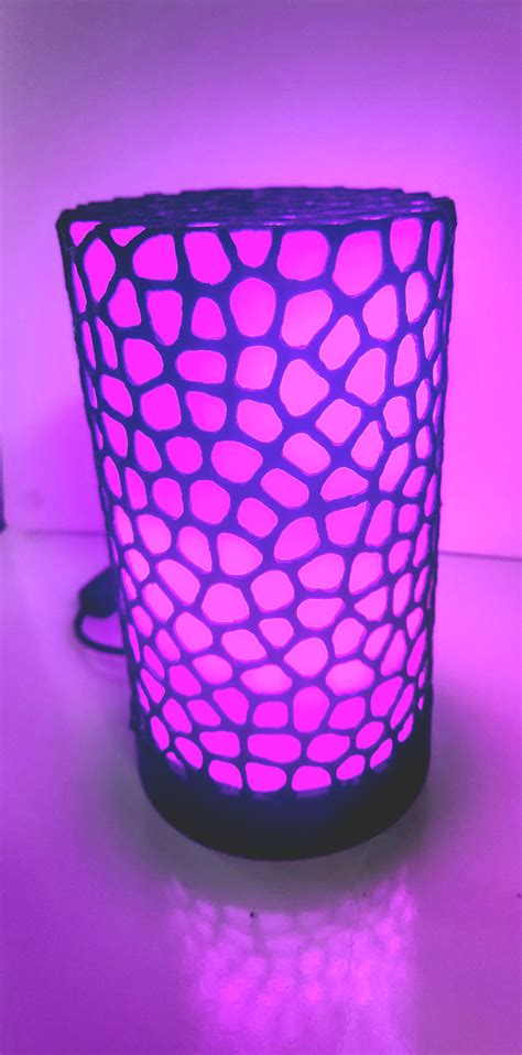 Neopixel Led Lamp Easy Build By Beautifulleds Download Free Stl