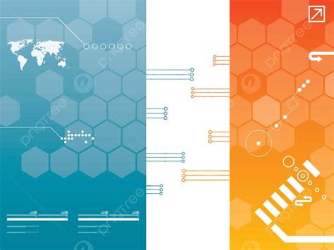 vector background with technology earth communication symbol vector
