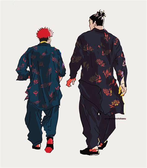 Itadori Yuuji And Toudou Aoi Jujutsu Kaisen Drawn By Nandemotokasu