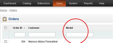 Php Opencart How To Filter Order List By Product Model Stack Overflow