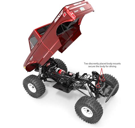 Redcat Racing Ascent 1 10 Scale Rock Crawler Red Amazing Rc Store Shop