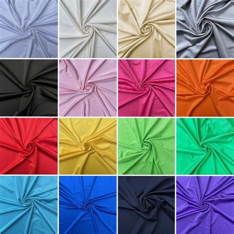 2 Way Lycra Fabric Print Solid Color Multicolor At Best Price In Surat