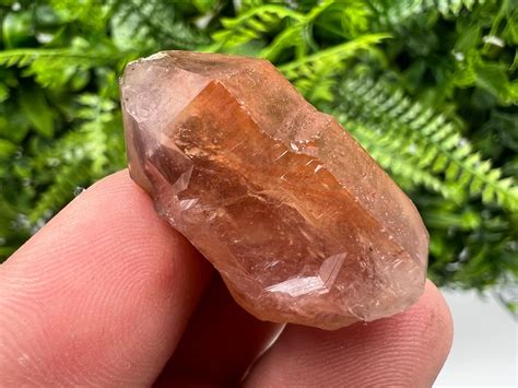Red Hematite Phantom Quartz Morocco Mineral Specimen Etsy