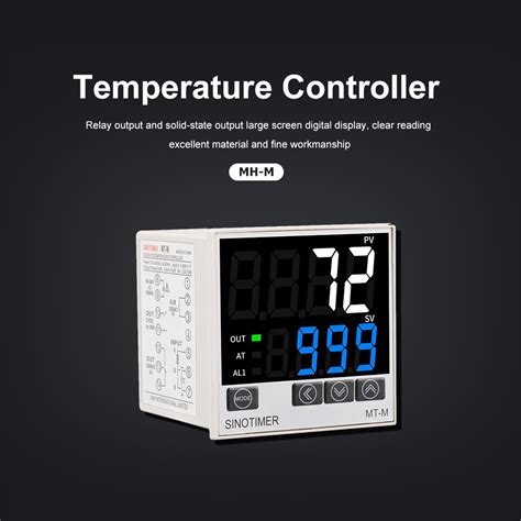Jmtresw HZ Digital PID Thermostat LCD Display PID Temperature Controller With Alarm