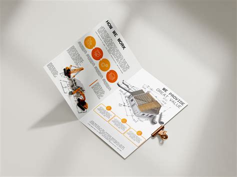 A4 Size Trifold Brochure Template Design Behance