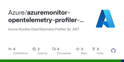 github azure azuremonitor opentelemetry profiler net azure monitor