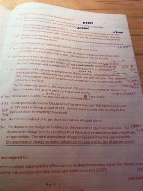 Tabular Statement Rleavingcert2024