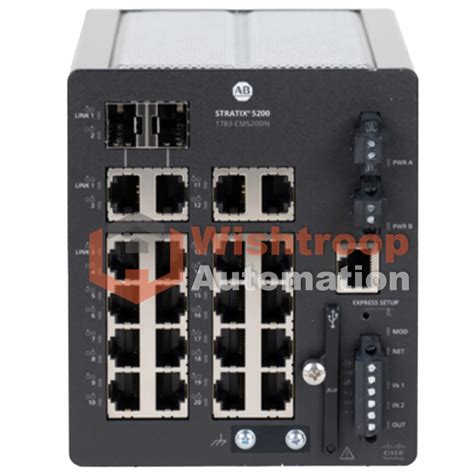 1783 Cms20dn Allen Bradley Stratix 5200 Managed Industrial Ethernet Switch Wishtroop