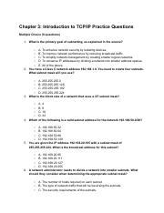 Mastering TCP IP Subnetting Practice Questions Answers Course Hero