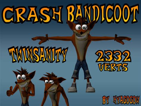 Crash Twinsanity Model By Hyagogow On Deviantart