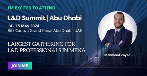 Mahmoud Zayed Mba Ppa On Linkedin Landd Summit Abu Dhabi 2024