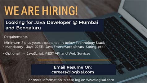 akshay joshi on linkedin logixal is hiring java developers
