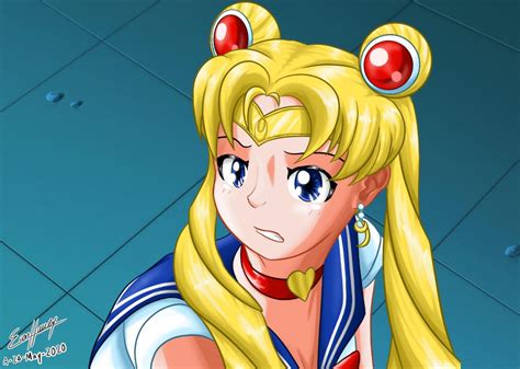 Redraw Sailor Moon Usagi By Evan Harrey On Deviantart