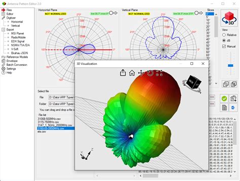 Antenna Pattern Editor User Manual