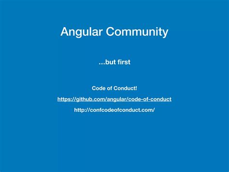 Joining The Angular Community Ppt Free Download