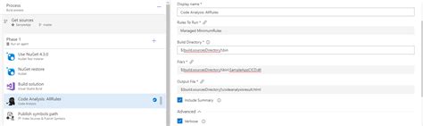 Continuous Integration Code Analysis Fxcop Vsts 2015 Configuration