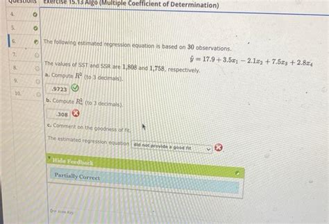 Solved Exercise 1513 Algo Multiple Coefficient Of