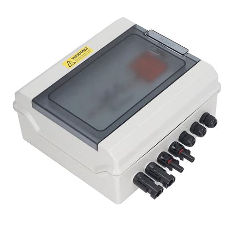 2 In 1 Photovoltaic Combiner Box Solar Panel Dc1000v Combiner Box Easy To Install For Grid