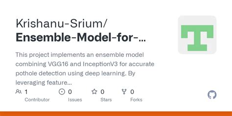 Ensemble Model For Pothole Detection Ensembleipynb At Main · Krishanu