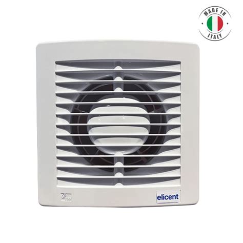 Elicent E Style 120 Pro Humidity Sensor And Timer 125mm White Lumera Living