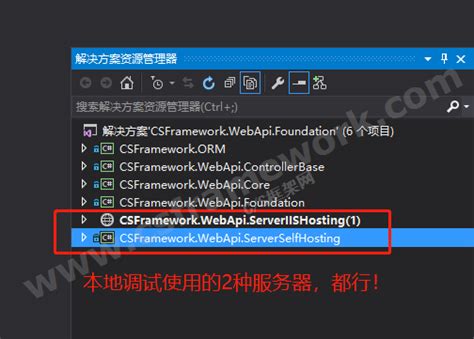 csframework webapi新手入门实战开发教程 c vs2017 c s框架网