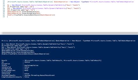 Uploading Large Csv To Table Storage With Powershell Not Sequential Stack Overflow
