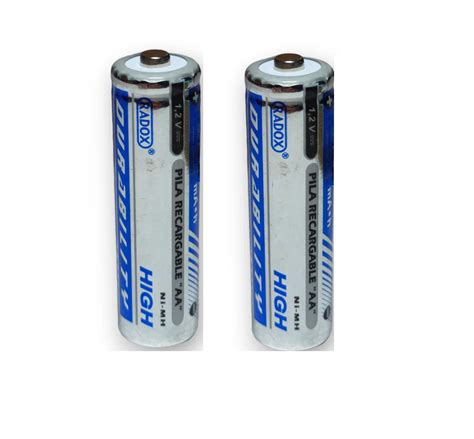 Par De Pilas Recargables Aa Nimh 3000mah Rantec Electronics