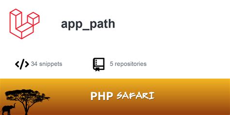 Laravel Function Apppath Php Safari