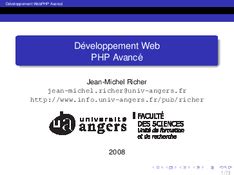 Télécharger cours et exercices gratuit php en PDF