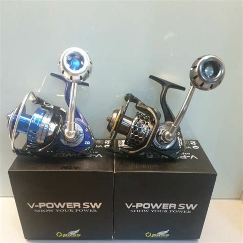 Opass V Power Sw Big Game Spinning Reel Shopee Malaysia