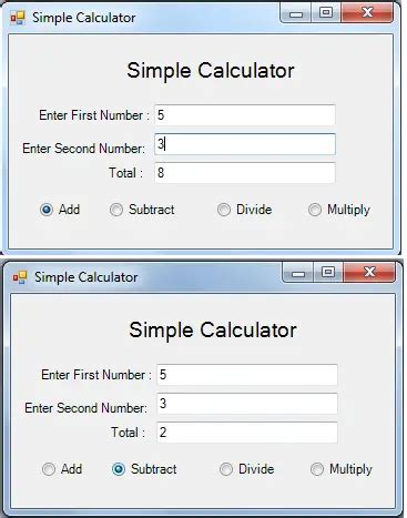 Simple Calculator Using A Class In C Free Source Code Tutorials And Articles