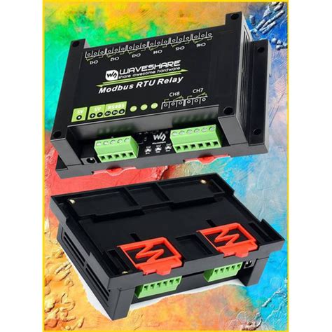 Jual Industrial Modbus Rtu Multi Protection Rs485 Bus 8 Ch Relay Module Kota Surabaya 2r