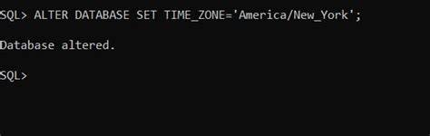 How To Check And Set Database Timezone In Oracle