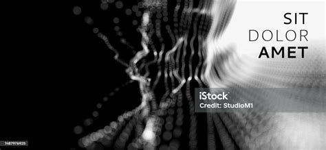 동적 입자 배열입니다 3d 기술 스타일입니다 추상적인 배경입니다 벡터 일러스트입니다 0명에 대한 스톡 벡터 아트 및 기타 이미지 0명 3차원 형태 가상현실 Istock