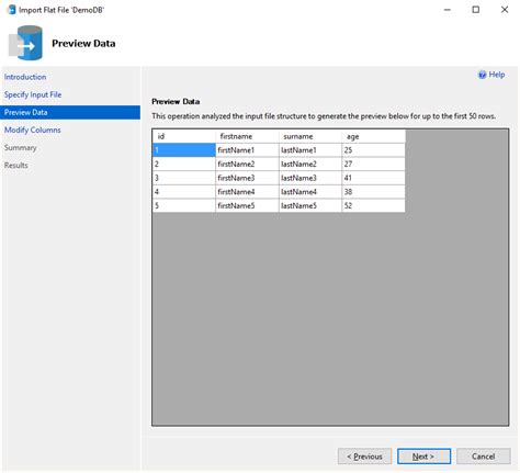 The Import Flat File Wizard In Ssms V173 And Later Sqlnethub