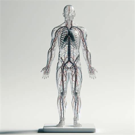 Premium Photo 3d Representation Of The Different Systems Of The Human
