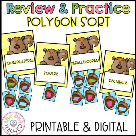 Polygon Sort By Attributes Activity The Owl Teacher