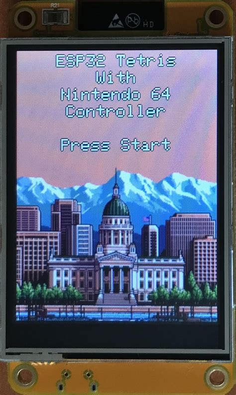 How To Play Tetris On Esp32 Cyd With Nintendo 64 Controller 7 Steps