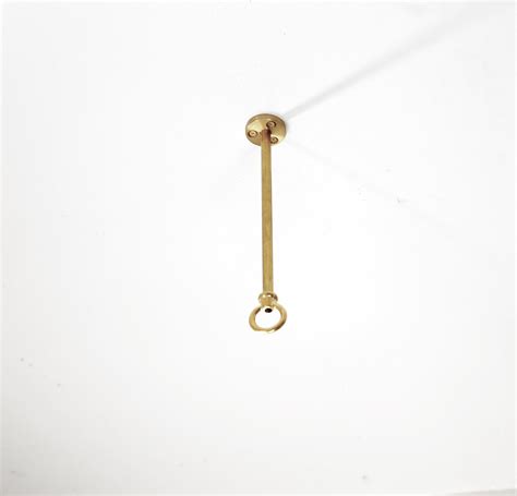 Modern Brass Ceiling Hook Brass Wall Hook Brass Planter Hook Brass Plant Hanger Brass Ceiling