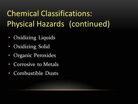 Hazard Communication And Global Harmonizing System Lecture Police Health And Safety