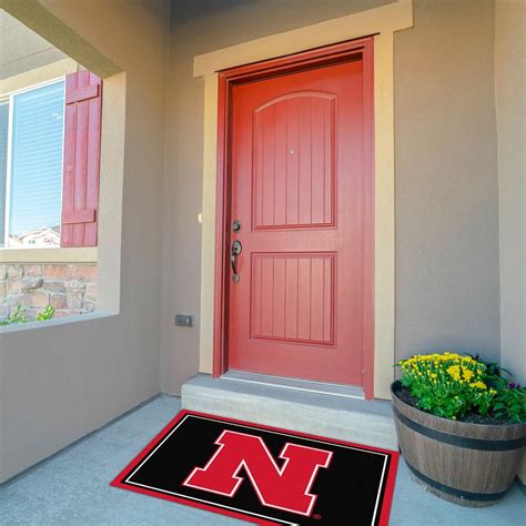 Nebraska Cornhuskers 3x4 Entry Rug