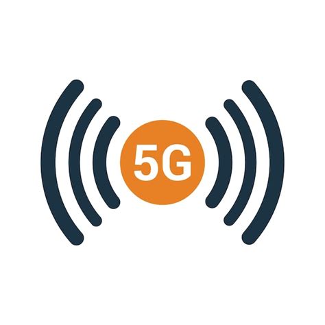 Premium Vector 5g Internet Network Icon Glyph Style Vector Eps