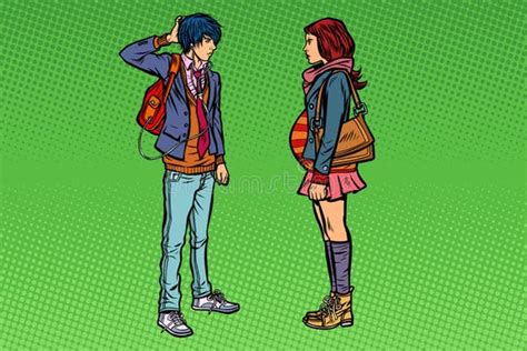 Confused Teenage Girl Stock Illustrations 252 Confused Teenage Girl